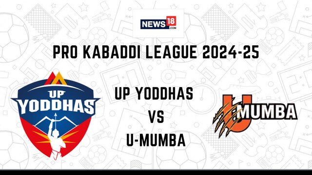 UP Yoddhas Vs U Mumba Live Streaming For Pro Kabaddi League 2024-25: How To Watch UPY Vs MUM ...