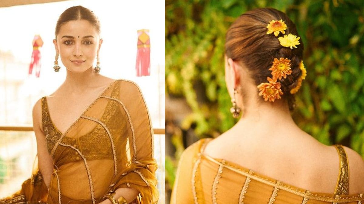 ICYMI: Alia Bhatt Wore This Plant-Dyed Saree On Diwali | Lifestyle News ...