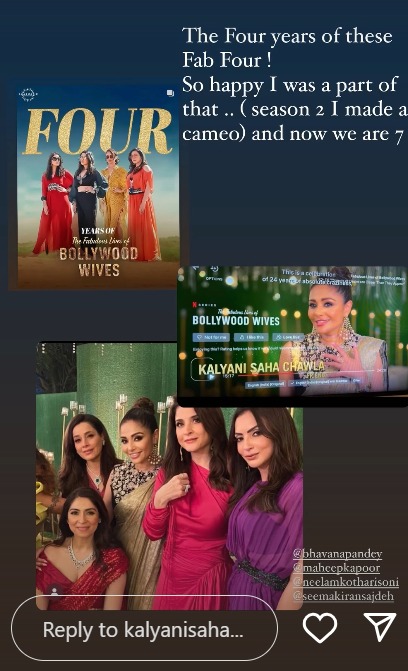 Kalyani Gives A Shoutout To ‘Fabulous Four’ As The Show Turns 4 - News18