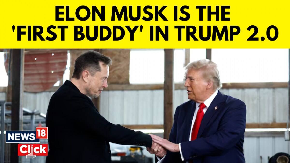 Elon Musk Is The First Buddy In Trump 2.0 - News18