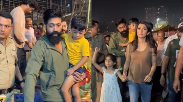 Toxic Starrer Yash Looks Handsome In Causals As He Gets Papped With His ...