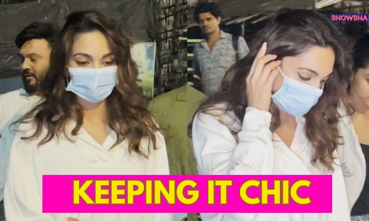 Kiara Advani Rocks Comfy Chic Aesthetic As She Gets Spotted In The City Post-Shooting | WATCH ...