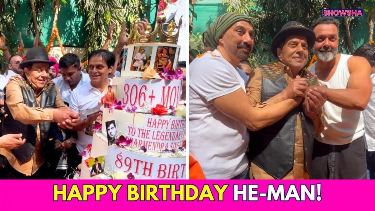 Legendary Actor Dharmendra Turns 89, Celebrates Birthday With Sunny ...