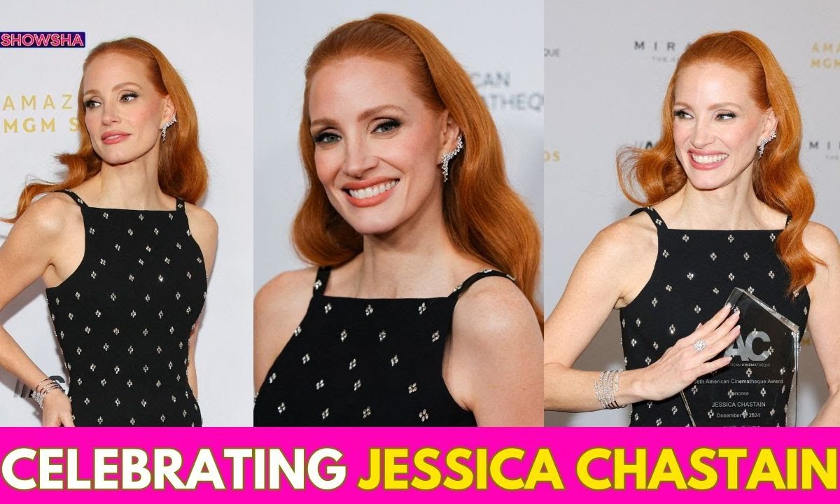 Jessica Chastain Honoured At 38th Annual American Cinematheque Awards ...