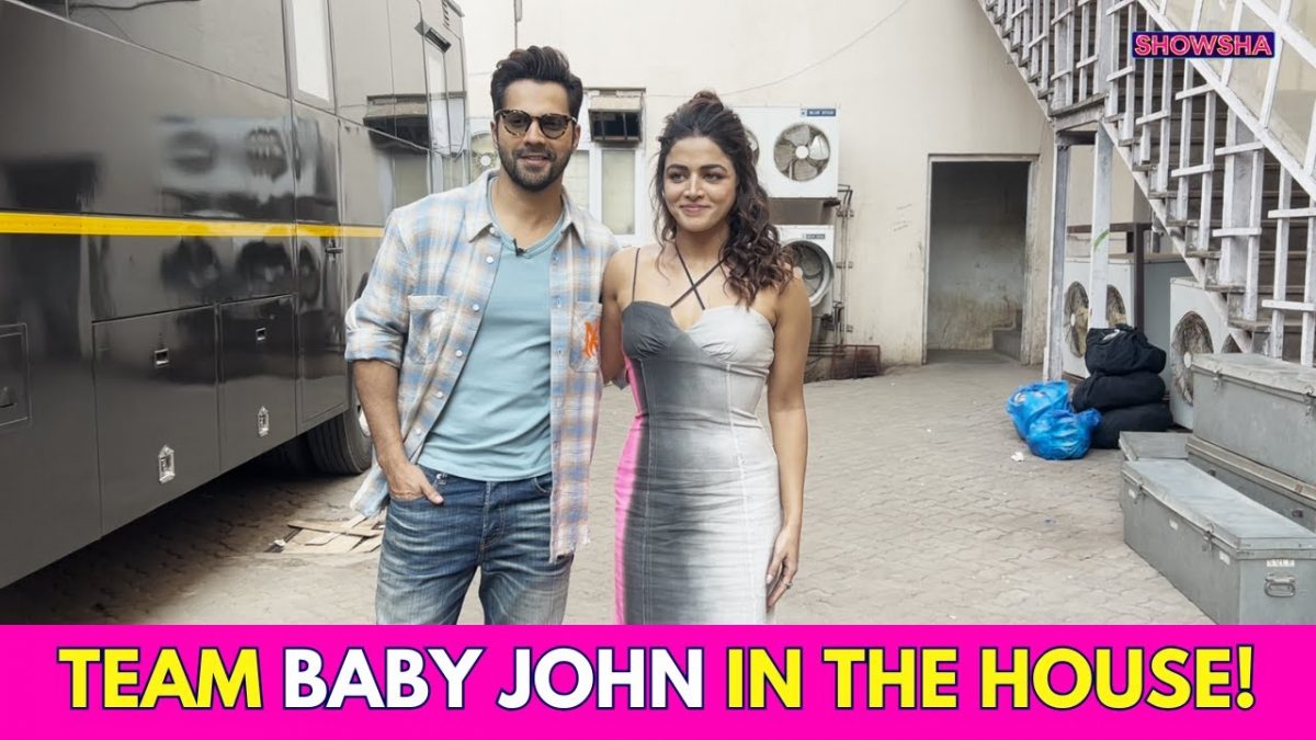 Varun Dhawan & Wamiqa Gabbi Are All Smiles As They Promote Baby John I ...