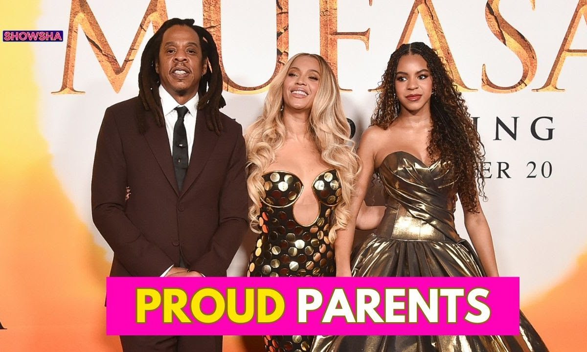 Jay-Z & Beyoncé Cheer For Daughter Blue Ivy Carter At ‘Mufasa: The Lion King’ Premiere | N18G ...