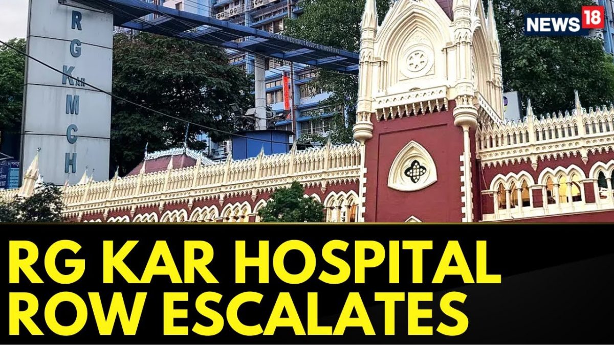 Kolkata News Today | RG Kar Hospital Row Escalates | Junior Doctors ...
