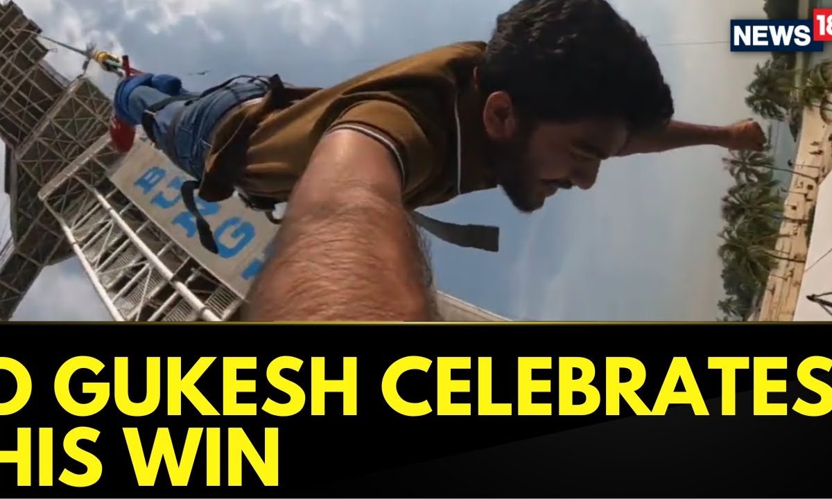 D Gukesh Latest | D Gukesh Celebrates His World Championship Win With A ...