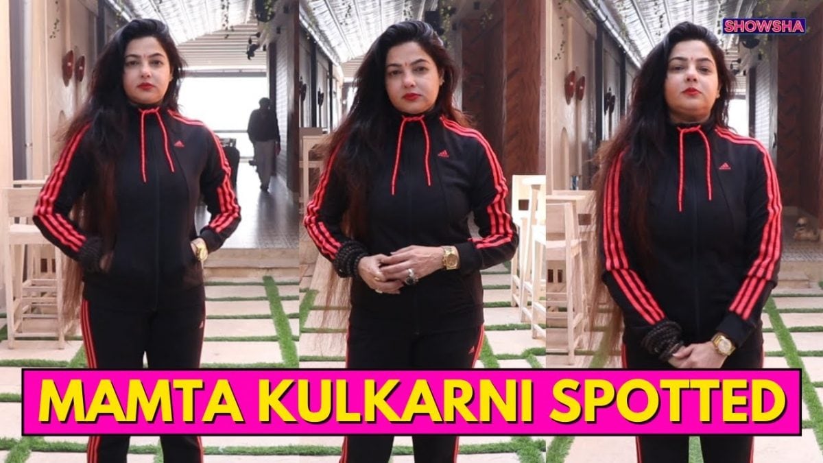 Mamta Kulkarni Makes A Casual Appearance Days After Returning To India ...
