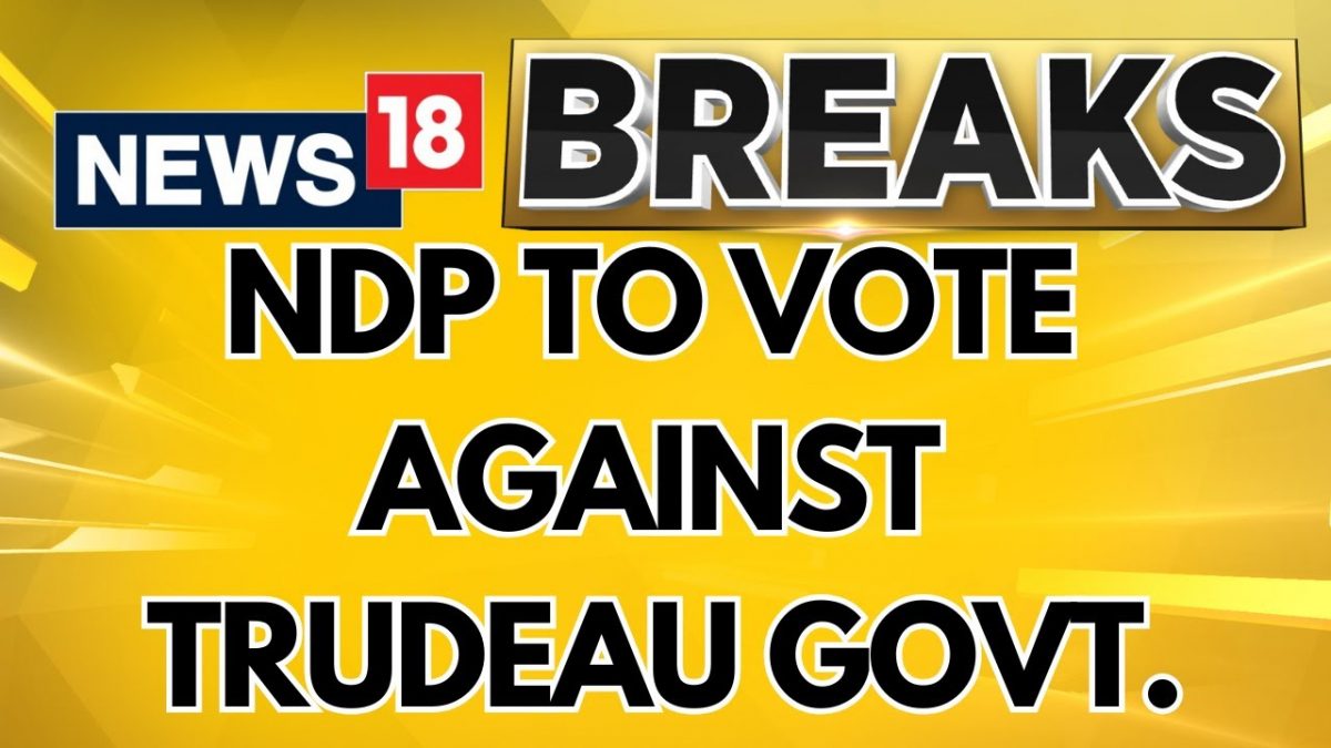 Trouble Mounts For Canadian Pm Justin Trudeau; NDP To Vote Against ...