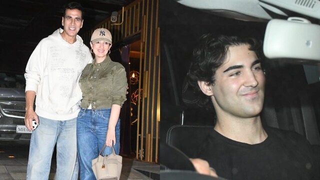 Akshay Kumar Steps Out With Twinkle Khanna, Aarav, Nitara For Family ...