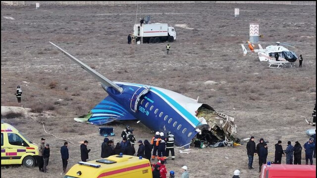 'Azerbaijan Airlines Flight Which Crashed Diverted Amid Fog, Ukrainian Drone Alert': Russia - News18