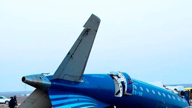 Azerbaijan Airlines Links Kazakhstan Plane Crash To 'Physical And ...