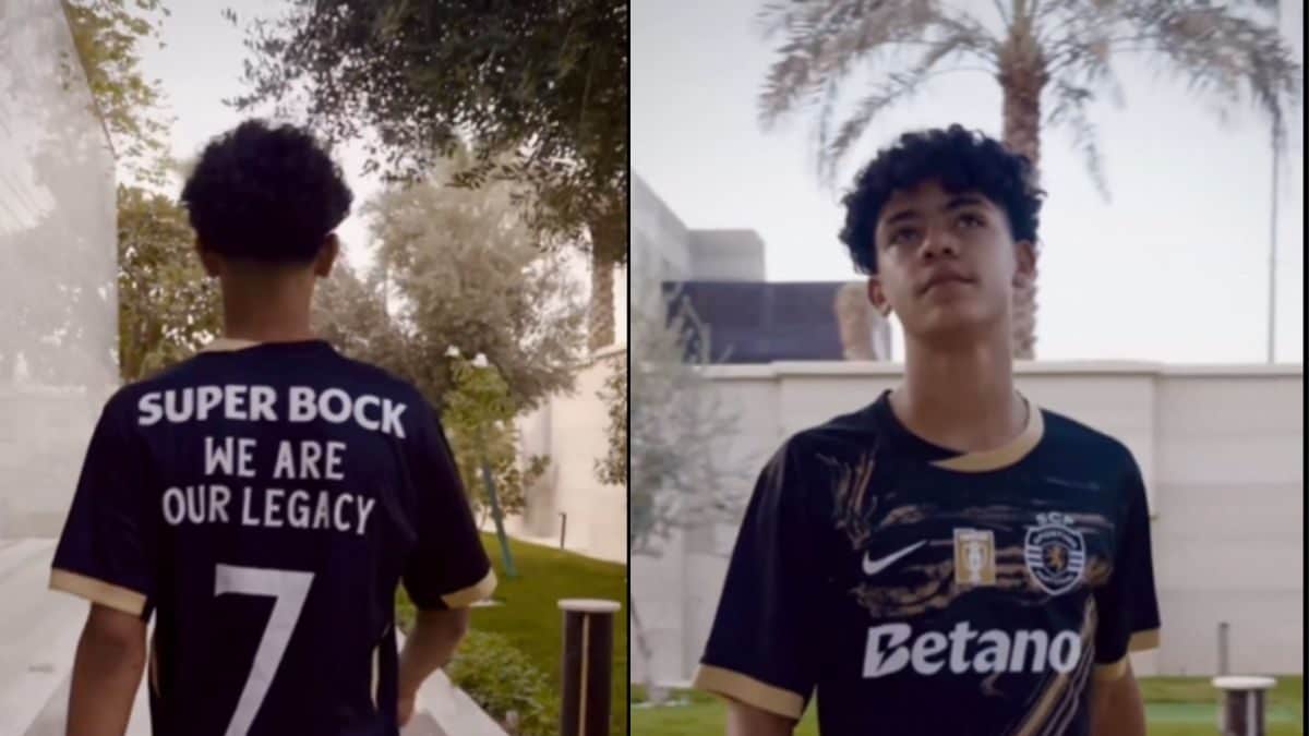 WATCH: Sporting CP Unveil Unique Third Kit In Tribute To Cristiano ...