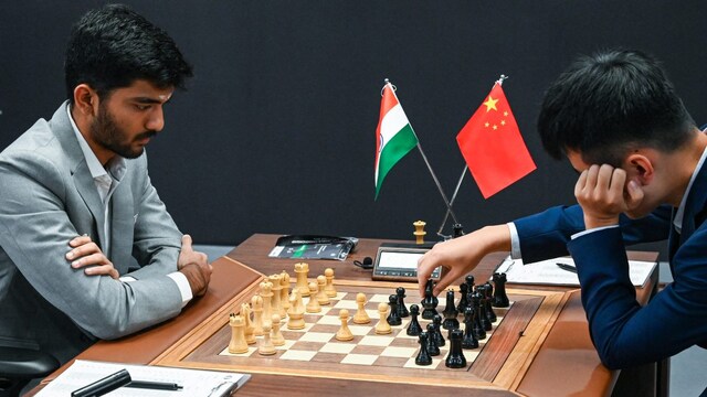 D Gukesh Vs Ding Liren, World Chess Championship 2024 Game 13 ...