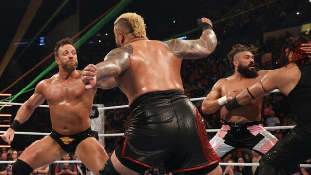 WWE SmackDown Results: All-New Bloodline Triumphs In Six-Man Tag Team ...