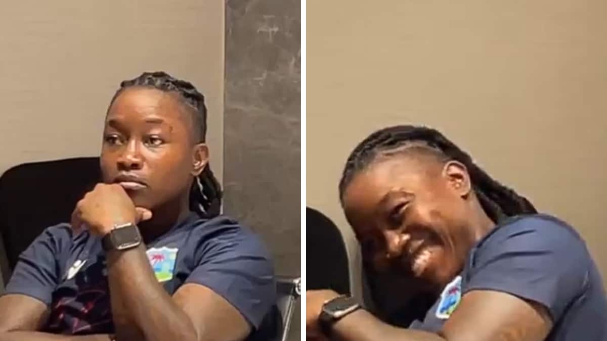 Watch: Deandra Dottin Can't Stop Smiling After Gujarat Giants Sign Her ...