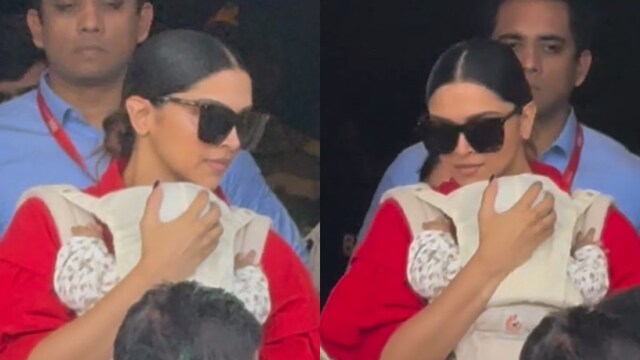 Deepika Padukone Holds Dua Close In Rare Appearance, Returns To Mumbai After Epic Diljit Dosanjh ...