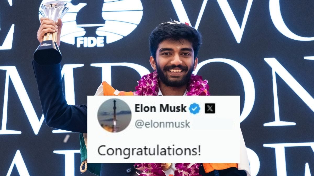 Elon Musk Congrtualtes D Gukesh After Indian Becomes Youngest Classical ...