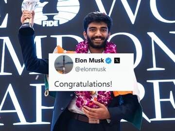 Elon Musk Congrtualtes D Gukesh After Indian Becomes Youngest Classical ...