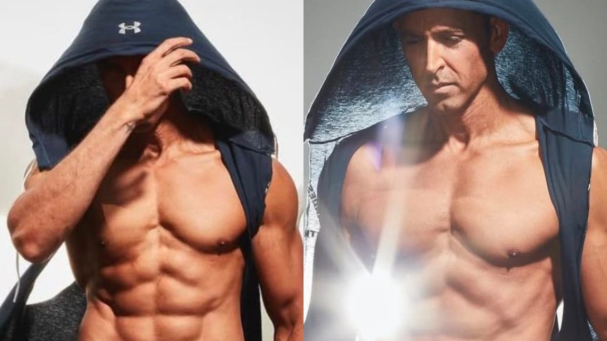 Hrithik Roshan Shares BTS Photos From Fighter Days, Flaunts Chiseled ...