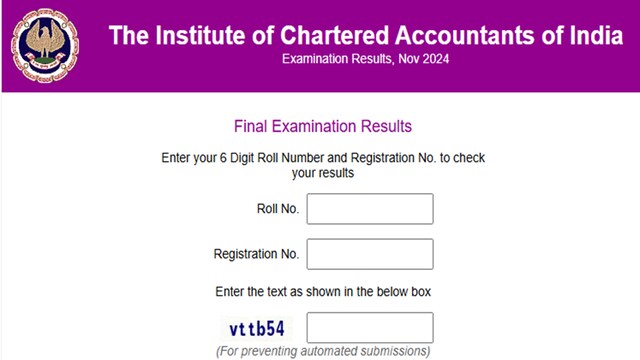 ICAI CA Final Result 2024 Announced: Check CA November Result Link ...
