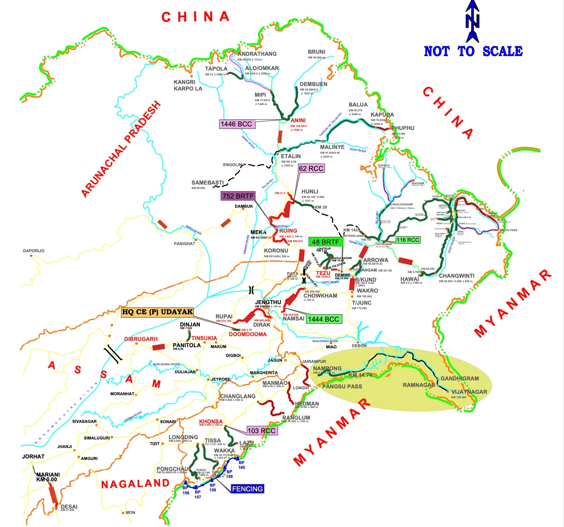 Modi Government Starts Biggest Fencing Project On Myanmar Border ...