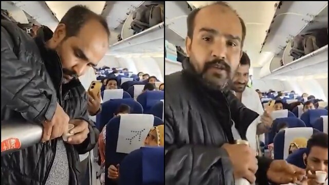 'What Happened To Rules': Man Serves Chai Aboard IndiGo Flight, Sparks ...
