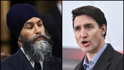 'Trudeau Failed In Biggest Job': Jagmeet Singh-led NDP To Vote To Bring ...