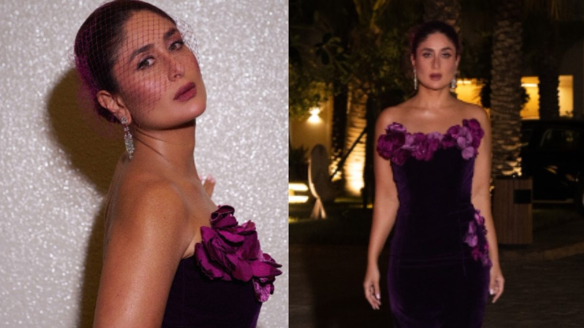 Kareena Kapoor Khan Looks Glamourous In A Purple Dress In Jeddah, Fans Say 'Bebo Slays All Looks ...