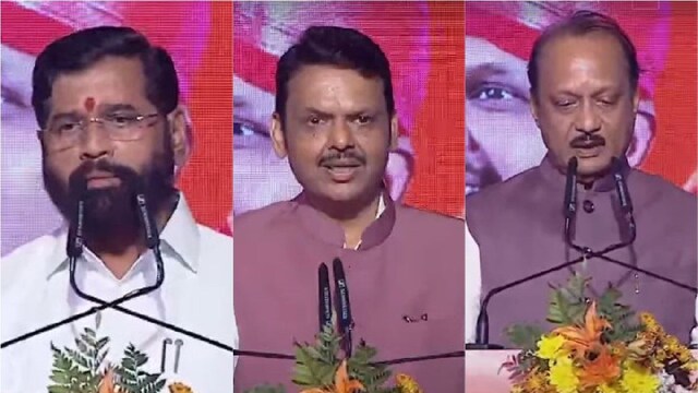 Mahayuti Troika Sworn In: Fadnavis Takes Oath As Maharashtra CM With Deputies Shinde, Pawar ...