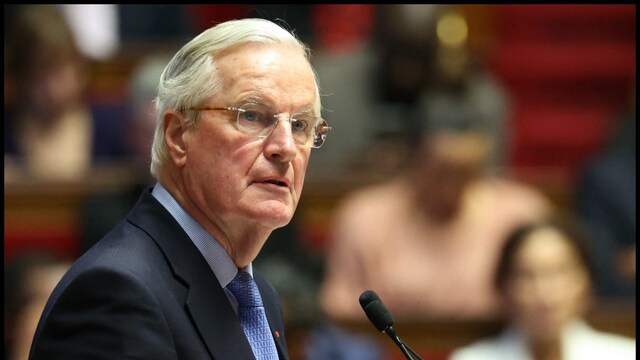 French PM Michel Barnier Meets Macron To Resign After Losing No ...