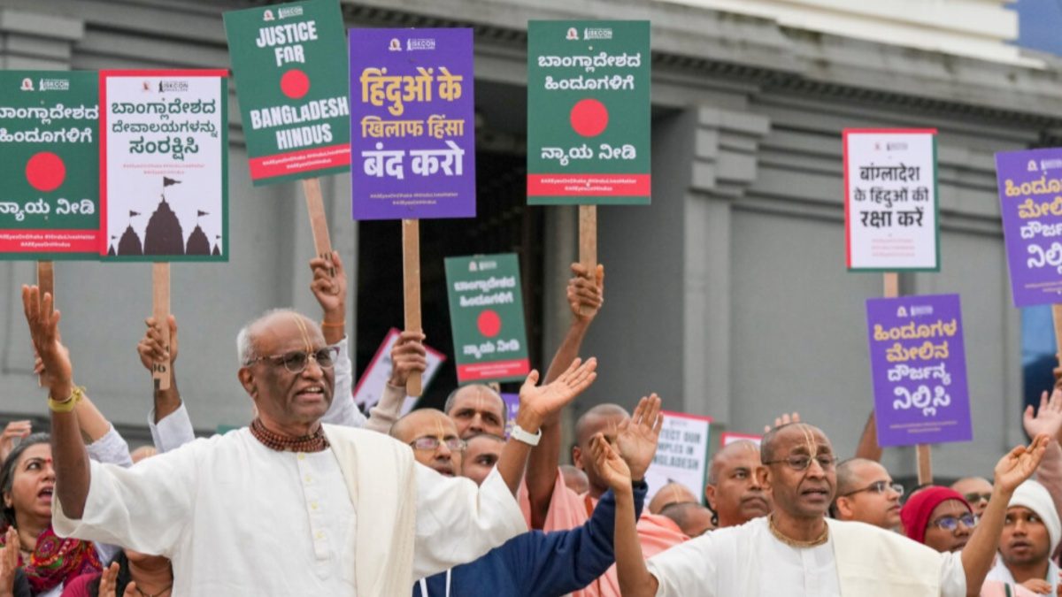 'Avoid Saffron Clothes, Tilak In Public': ISKCON Kolkata To Bangladesh ...