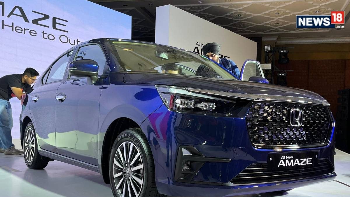 2025 Honda Amaze: Model Launched in India at Rs 7.99 lakh, Check What's New | Auto News - News18