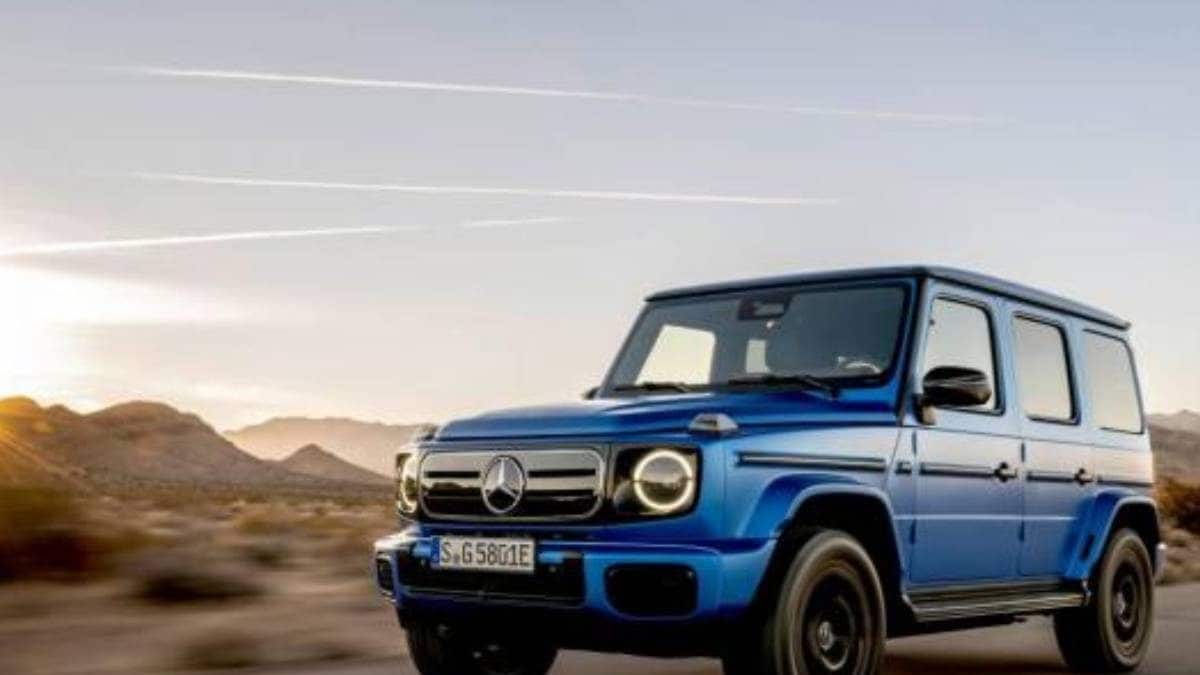 Mercedes-Benz G-Wagon Electric Avatar to Arrive in India on January 9 ...