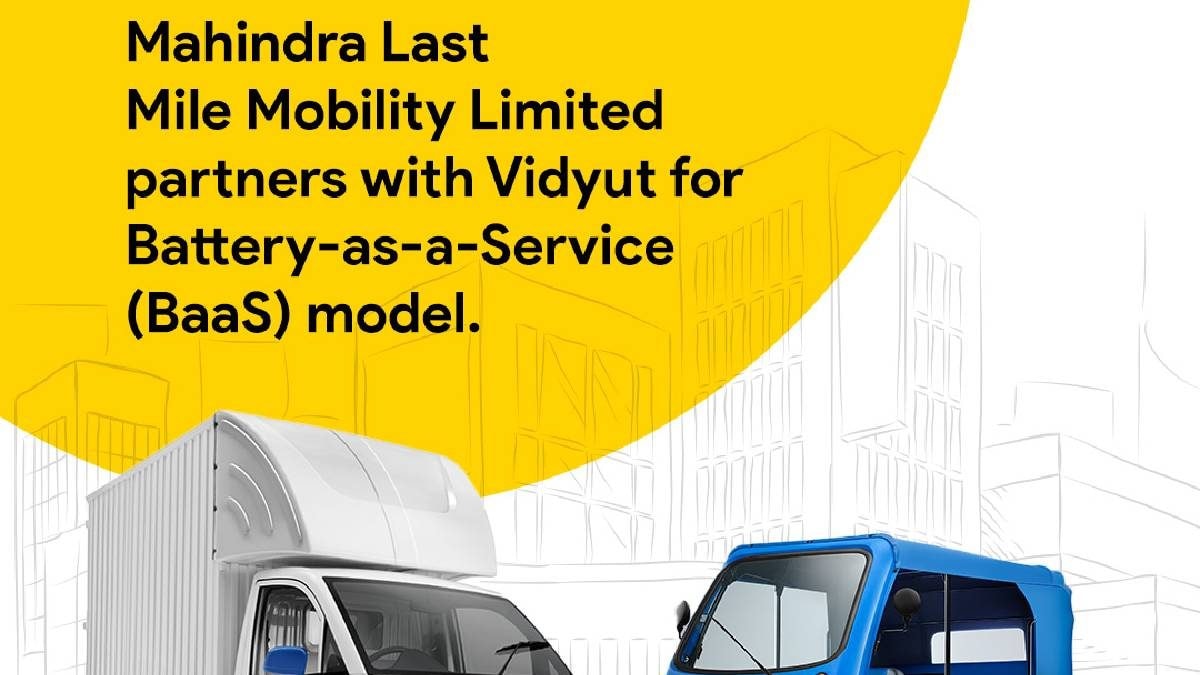 Mahindra Partners with Vidyut to Launch Affordable Battery Rental for ...