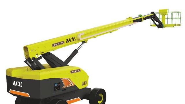ACE Unveiled Backhoe Loader And Other Construction Equipments at Bauma ...
