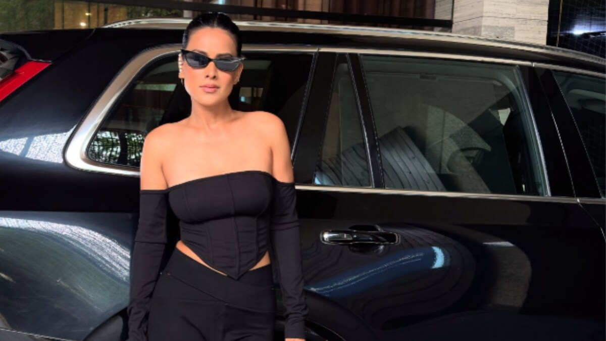 Watch: Nia Sharma Gives Boss Lady Vibes In All-Black Ensemble ...