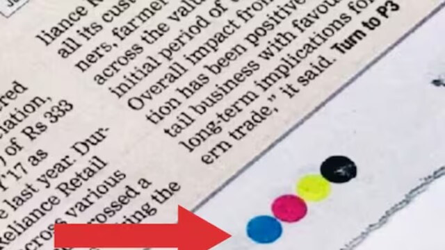 Why Do Newspapers Have Four Coloured Dots At The Bottom Of All Pages ...