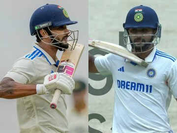 Nitish Kumar Reddy's Pushpa Celebration After Scoring Maiden Test 50 ...