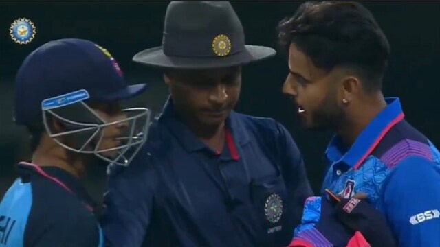 Watch: Nitish Rana Involved In Heated Exchange With Ex-Teammate Ayush ...