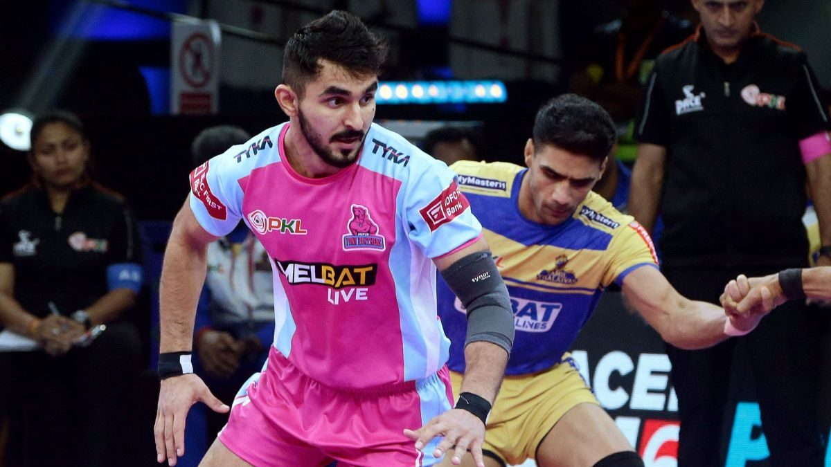 PKL: Jaipur Pink Panthers Remain In Playoffs Race After Comprehensive Win Over Tamil Thalaivas ...