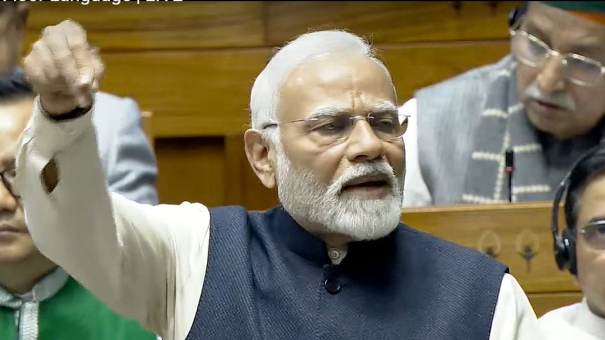 Lok Sabha Debate Highlights: 'Congress Can Never Erase Taint Of ...