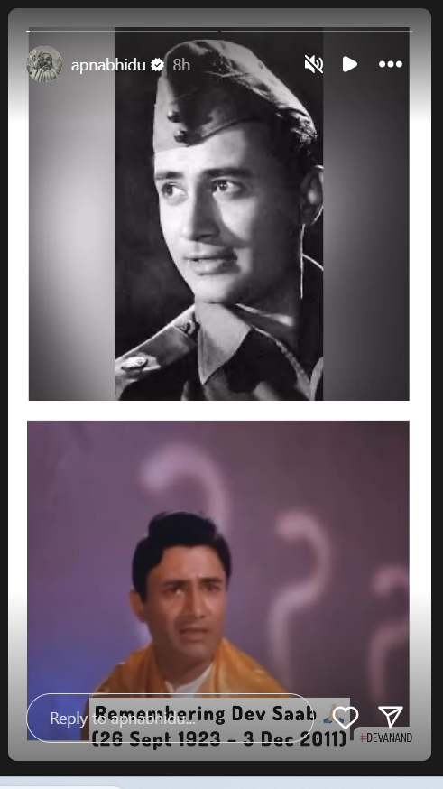 Jackie Shroff Pays Moving Tribute To Dev Anand On His 13th Death ...