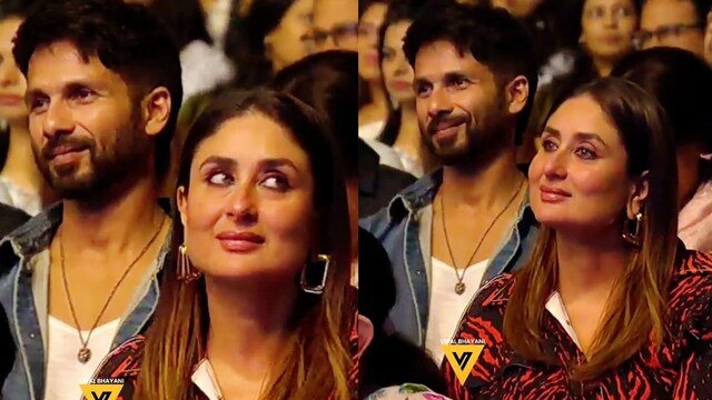Shahid Kapoor Sits Behind Ex Kareena Kapoor At Ambani School Annual Day; Fans Say 'Our Geet ...