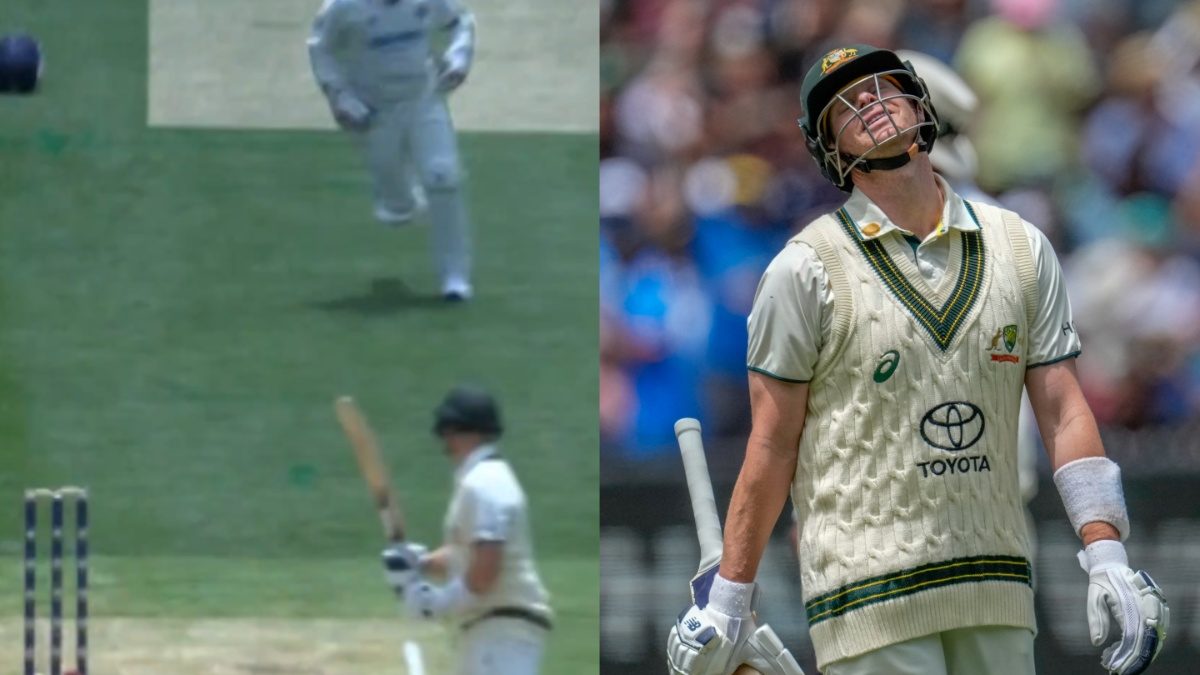 Video Of Steve Smith's Bizarre Dismissal In 4th India-Australia Test ...