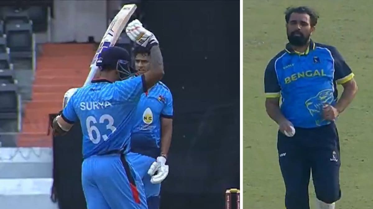 Syed Mushtaq Ali Trophy: SKY, Dube Smash It For Mumbai; Bengal's Shami Remains Economical ...