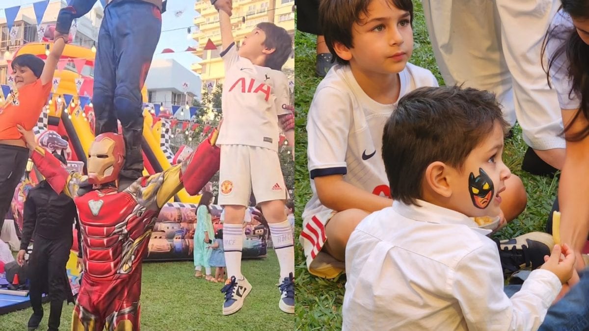 Kareena Kapoor And Saif Ali Khan Host Superhero-Themed Party For Taimur ...