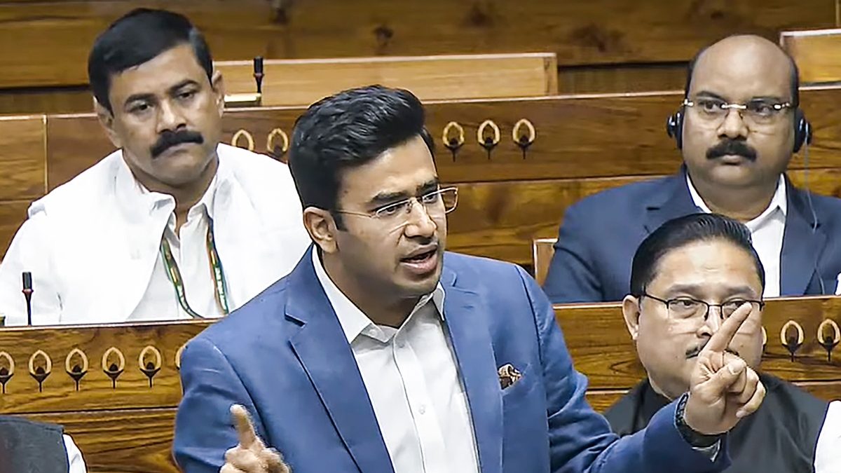 'Attackers Of Constitution Posing As Champions': Tejasvi Surya Slams ...