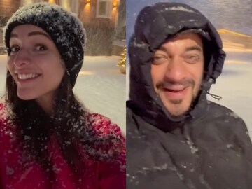 Triptii Dimri Enjoys Snowfall In Finland With Rumoured BF Sam Merchant ...